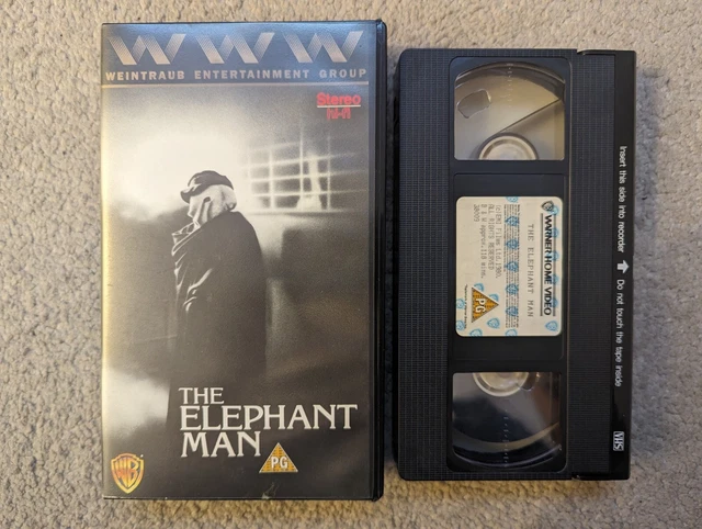 THE ELEPHANT MAN VHS Video PAL (Warner Case) £5.99 - PicClick UK