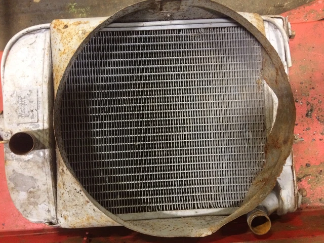 FERGUSON TE20 PETROL Tvo Radiator Ted Tef Cowl Genuine Grey Fergy £62. ...