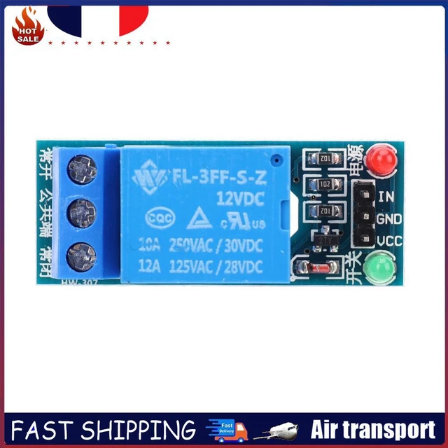 5V 12V 24V Relay Board with Optocoupler Isolation for Arduino DIY (12V ...