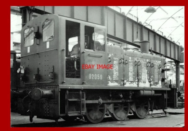 PHOTO BR Class 02 Shunter No 02059 £2.10 - PicClick UK