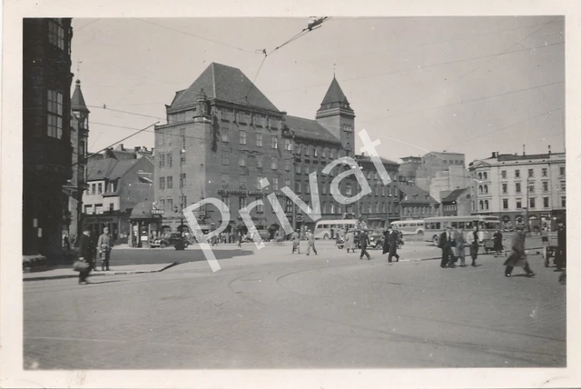 FOTO WKII WEHRMACHT Soldaten Rederipalass Oslo Untern. Weserübung ...