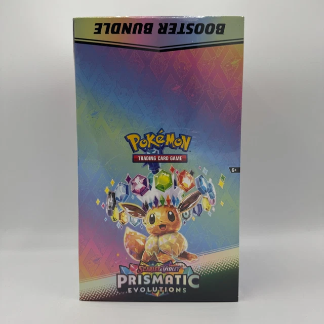 POKEMON SCARLET & Violet Prismatic Evolutions Booster Bundle Case CDU ...