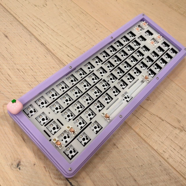 MECHANICAL KEYBOARD KIT 64 Keys Hot Swap Switch Lavender RGB $50.00 ...
