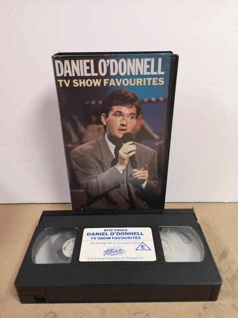 DANIEL O'DONNELL TV Show Favourites - VHS Video - Pal - Video Cassette ...