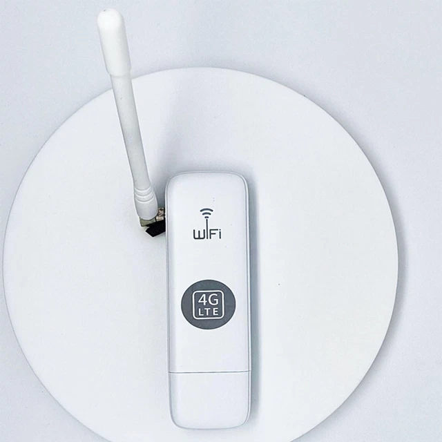 MODEM WIFI PORTABLE à Signal Stable, Routeur WiFi USB 4G Blanc Pour Les ...