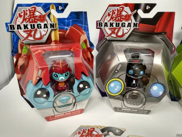 BAKUGAN 2021 CUBBO 6 Figure Lot Party Pirate King Sheriff Magician ...