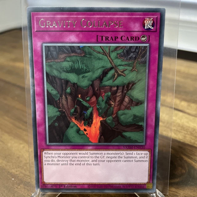 GRAVITY COLLAPSE VASM-EN030 Rare YuGiOh TCG Card EUR 0,88 - PicClick FR