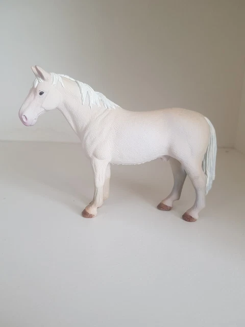 SCHLEICH MODEL HORSE Custom - Retired Hanoverian Light Palomino Repaint ...