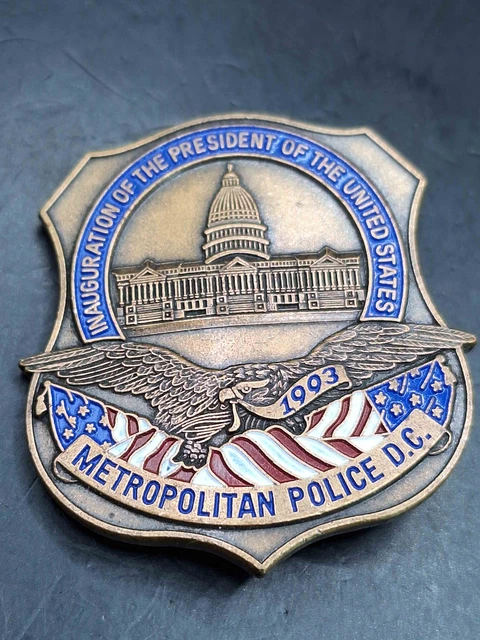 POLICE MÉTROPOLITAINE D.C. 1993 insigne police US insigne marque ...