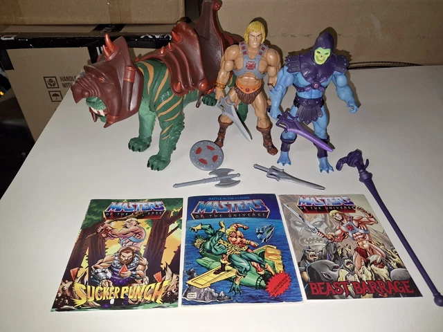 HE-MAN MASTERS OF THE UNIVERSE CLASSICS MOTUC MOTU Heman Skeletor And ...