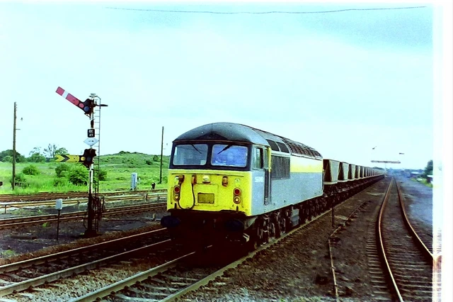 35MM RAILWAY COLOUR Negative Class 56 046 at Barnetby £1.75 - PicClick UK