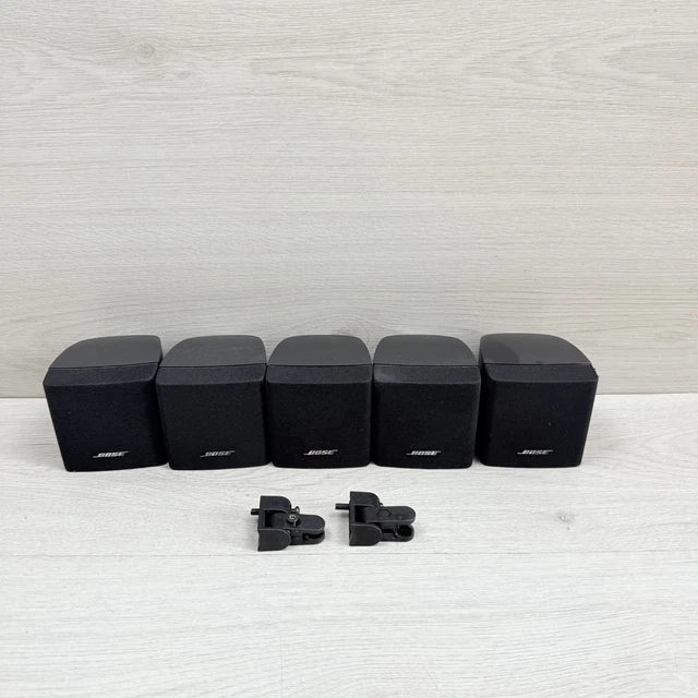 BOSE SINGLE CUBE Speakers System Working Set X 5 Acoustimass Lifestyle ...