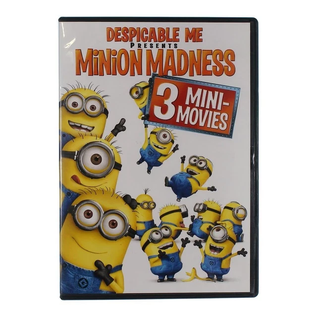 DESPICABLE ME PRESENTS Minion Madness: 3 Mini-Movies (DVD, 2011) NEW ...