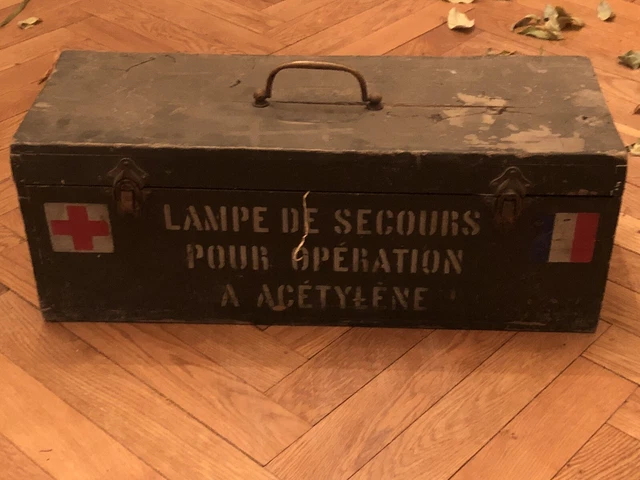 ANCIENNE BOITE MILITAIRE EUR 45,00 - PicClick FR