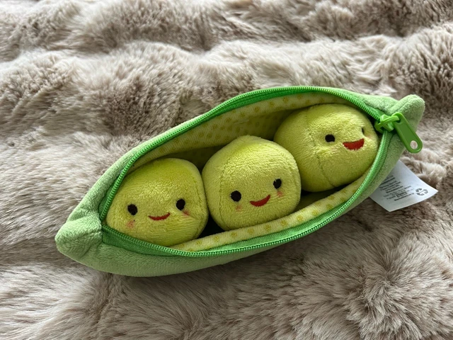 TOY STORY 3 Disney Store PEAS IN A POD 8" Zip Up Plush Tsum Tsum Soft ...