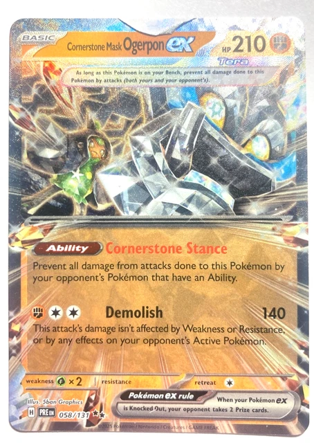POKÉMON ERROR CARD (Ogerpon ex) $1.74 - PicClick CA