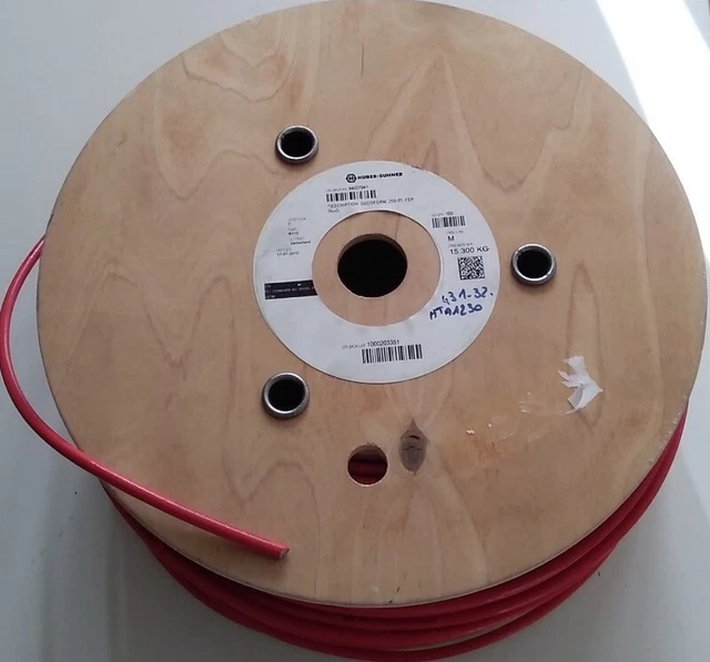 HYPER FRÉQ HUBER+SUHNER SUCOFORM""250-01"FEP (50ohms)60M Coaxial Cable ...