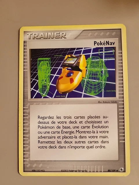 CARTE POKÉMON POKÉNAV 88/109 Rubis & Saphir Bloc EX - FR 🔥 EUR 1,00 ...