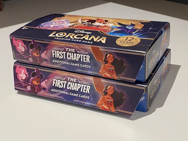 DISNEY LORCANA: THE First Chapter Booster Display Box - 24 Packs New ...