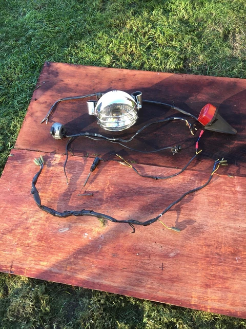 YAMAHA TY 175 Ty175 Lighting Kit Headlight Wiring Loom £178.00 ...