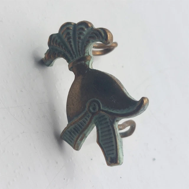 WW1 BELGIAN ARMY Engineers collar badge Both lugs NS H23mm FL left side ...