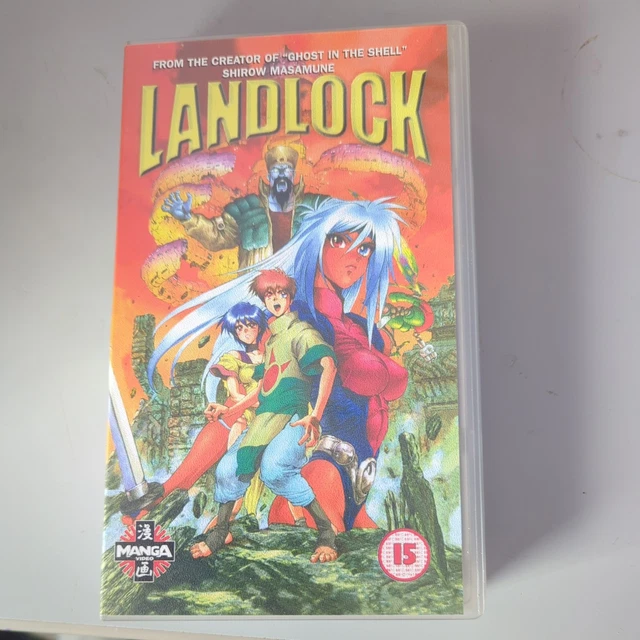 LANDLOCK ANIME:MANGA, VHS rare video version shirow masamune £21.51 ...