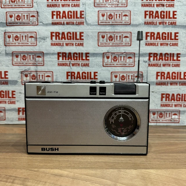 VINTAGE 1972 BUSH VTR 125 Transistor Radio £29.95 - PicClick UK