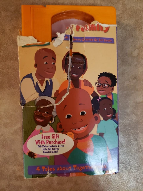 LITTLE BILL: ME and My Family (VHS 2001) Nick Jr Nickelodeon Orange £11 ...