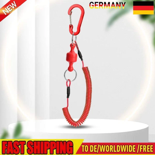 MAGNETIC FUSE ROPE Spring Restraint Cord Outdoor Gadgets (Red) £5.11 ...
