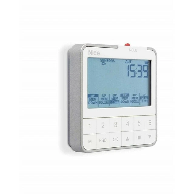 PROGRAMMATEUR HORAIRE MURAL Par Radio Avec Écran LCD Nice Era Krono KRONO 6WW EUR 111,69 ...