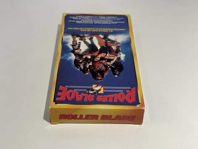 ROLLER BLADE (1986) VHS Tape Donald G. Jackson Sci-Fi (Comes W/ VTG ...