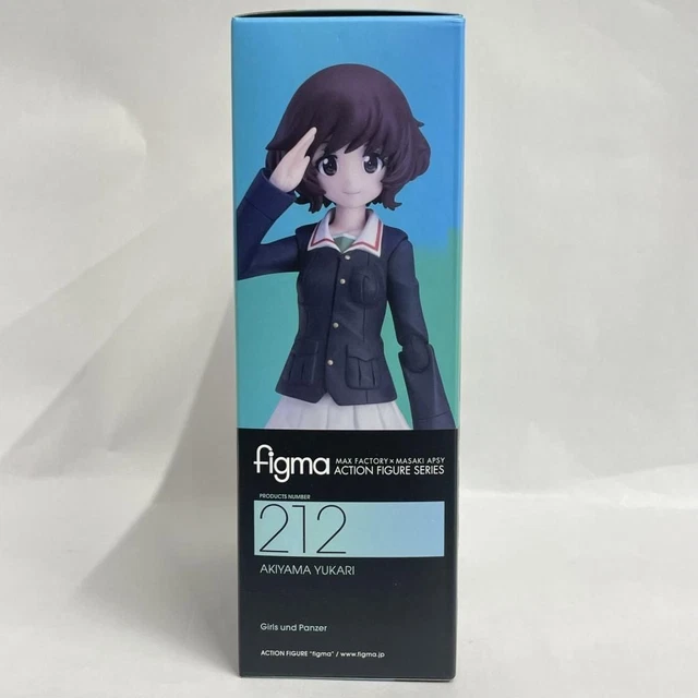 FIGURINA MAX FACTORY figma Yukari Akiyama mai aperta condizione ...
