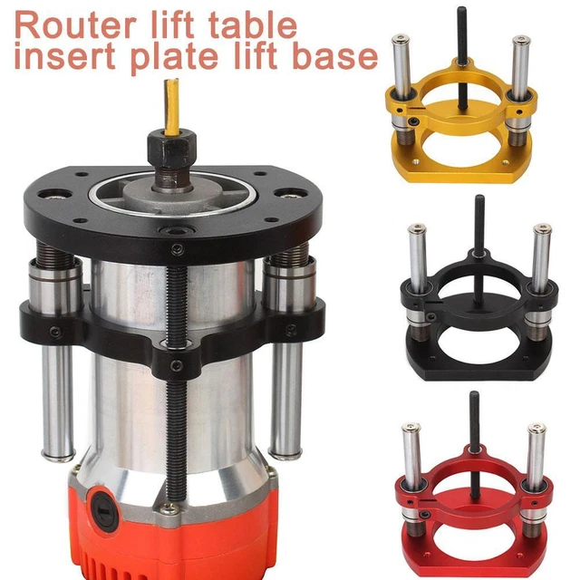ROUTER LIFT BASE Table Insert Plate 63.5-65mm Motor Wood Work Benches ...
