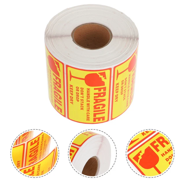 FRAGILE SHIPPING LABEL Mark Fragile Sticker Fragile Warning Decal £29. ...