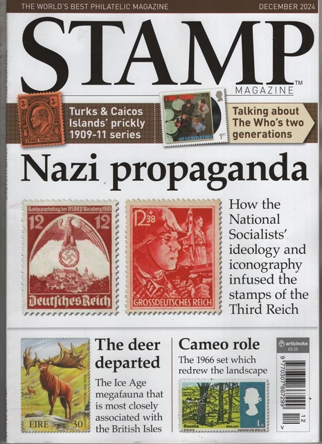 STAMP MAGAZINE DECEMBER 2024 World's Best Philatelic Nazi Propaganda ...