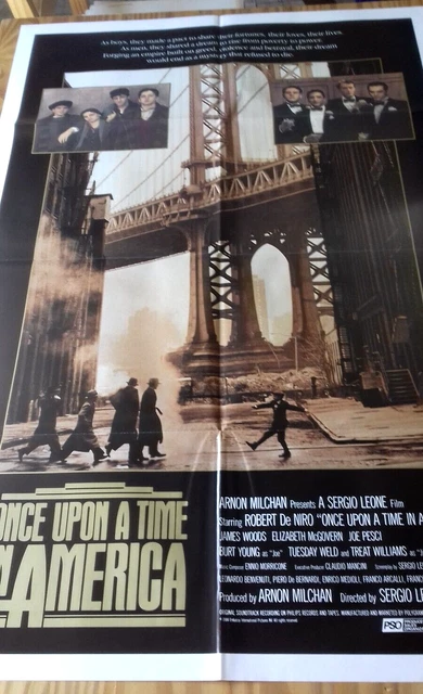 AFFICHE CINEMA - Once Upon A Time In America (Sergio Leone) Original U ...
