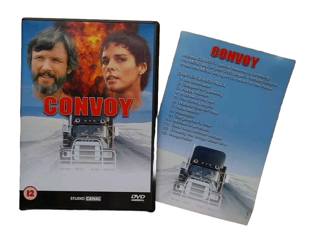 CONVOY DVD - Kris Kristofferson, Ali MacGraw 1978 Truck Comedy Road ...
