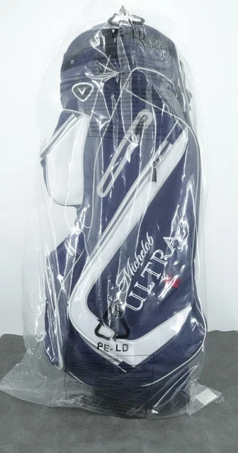 CALLAWAY GOLF BAG Michelob Ultra PGA Tour Sponsor Edition Navy White ...