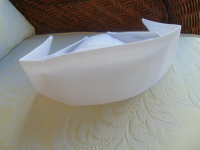 AUTHENTIC STYLE NURSES cap hat very starched style effect cap with ...