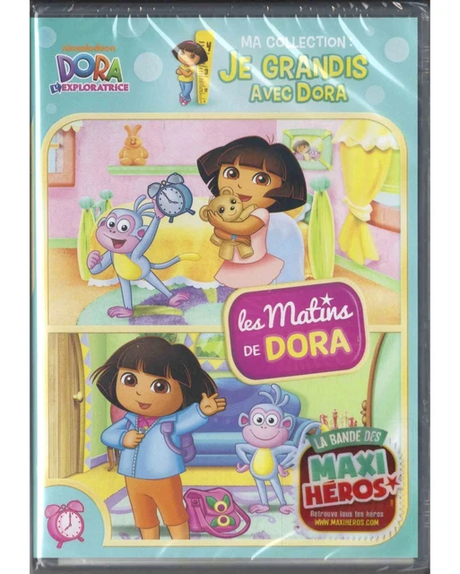 DVD DORA L'EXPLORATRICE Ma collection: Je grandis avec DORA / Les ...