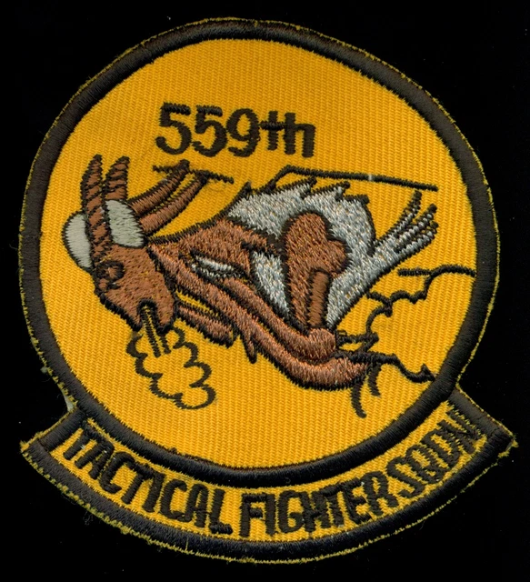 USAF 559TH TACTICAL Fighter Squadron Vietnam Patch S-13 EUR 16,42 ...