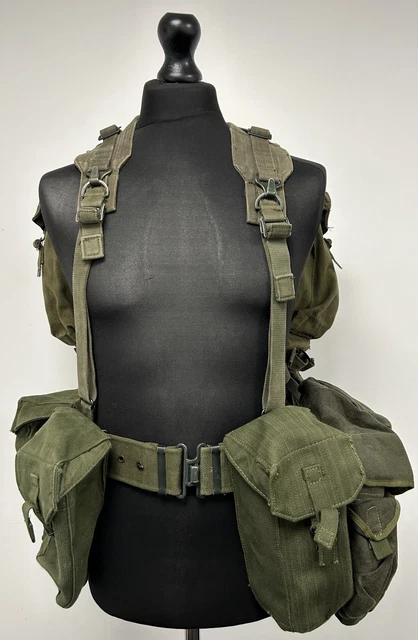 BRITISH MILITARY ISSUE 58 Pattern Complete Webbing Rig System £99.95 ...