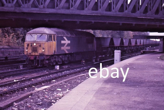 ORIGINAL 35MM RAILWAY SLIDE BR DIESEL 56101 HOLGATE BRIDGE YORK on 7/10 ...