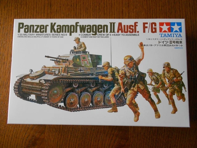MAQUETTE 1/35 TAMIYA Panzer II Ausf F/G EUR 12,00 - PicClick FR