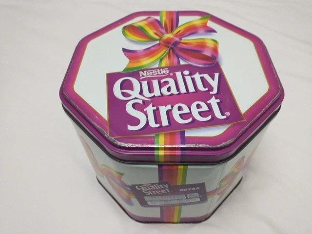 VERY LARGE VINTAGE Quality Street Tin 3KG 1990s £39.99 - PicClick UK
