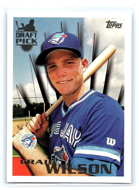 1996 TOPPS BASEBALL - #233 Craig Wilson DRAFT PICK Toronto Blue Jays ...