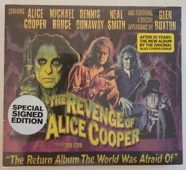 ALICE COOPER - The Revenge Of Alice Cooper CD & signed Insert - neu EUR ...