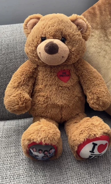 ONE DIRECTION RETIRED Build-A-Bear 1D Heart Limited Edition 2013 - Very ...