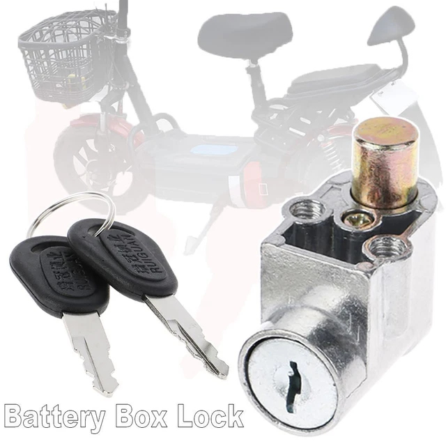 PARTS BATTERY BOX Lock E-Bike Power Switch Electric Bicycle With 2 Keys ...