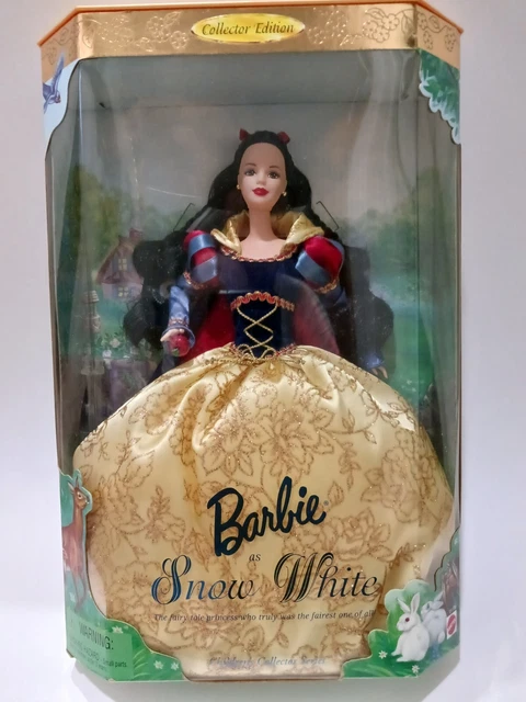 BARBIE AS SNOW White Children's Collector Series Doll 1998 Mattel 21130 ...